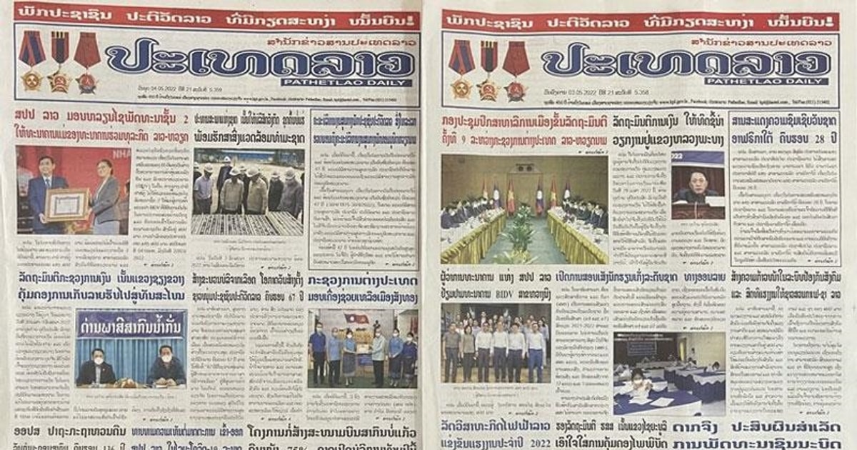 Báo chí Lào: Hợp tác toàn diện Lào-Việt Nam ngày càng bền chặt