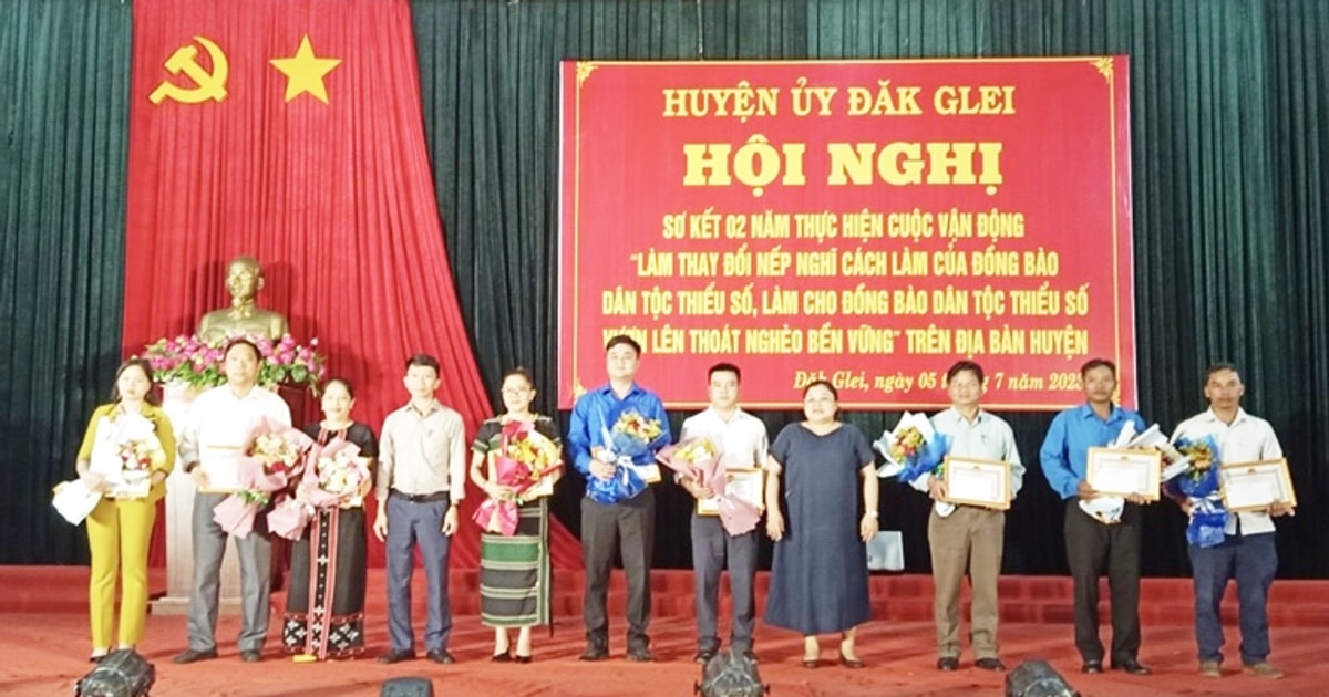 Kon Tum: Huyện Đăk Glei xây dựng 50 mô hình giúp đồng bào DTTS sản xuất ...